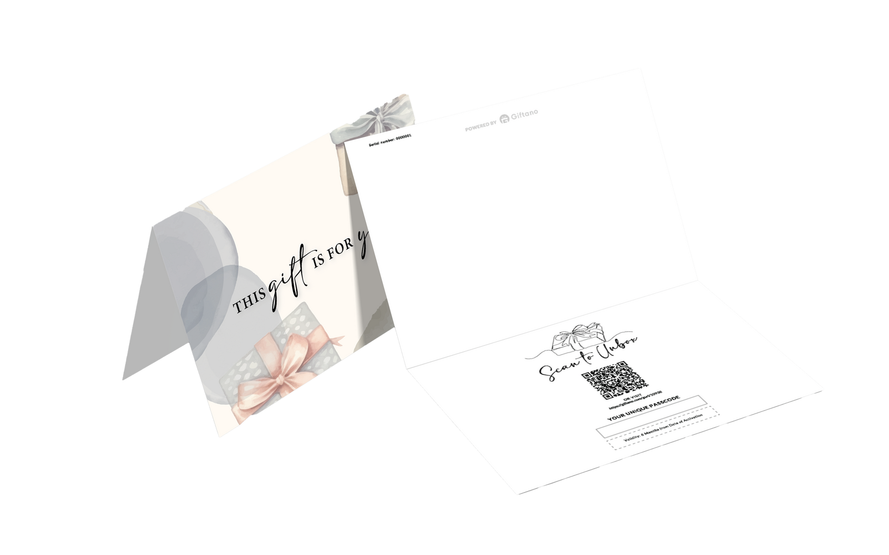 Magic Card by Giftano: World's ONLY Greeting Card & Gift Card