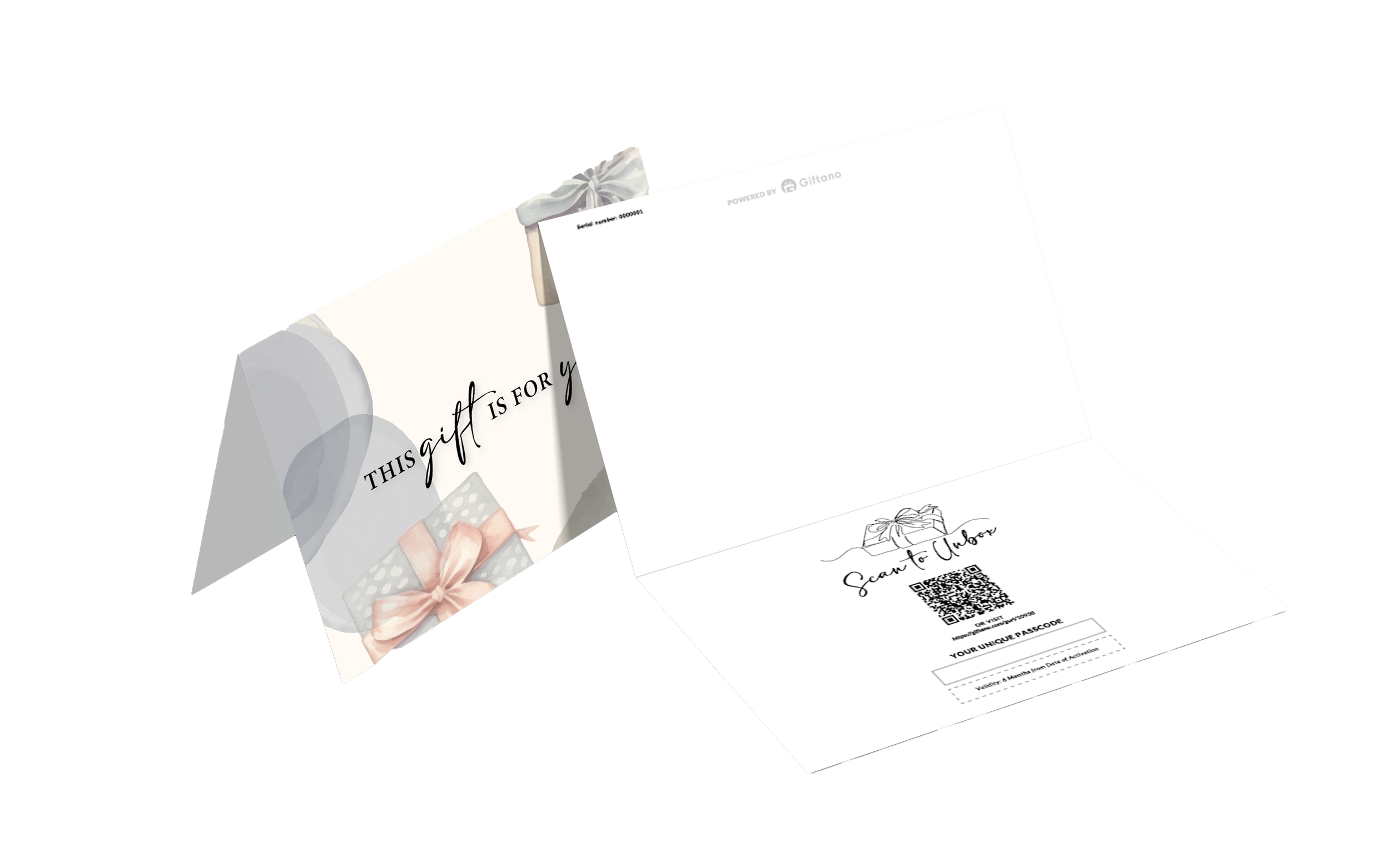 Magic Card by Giftano: World's ONLY Greeting Card & Gift Card